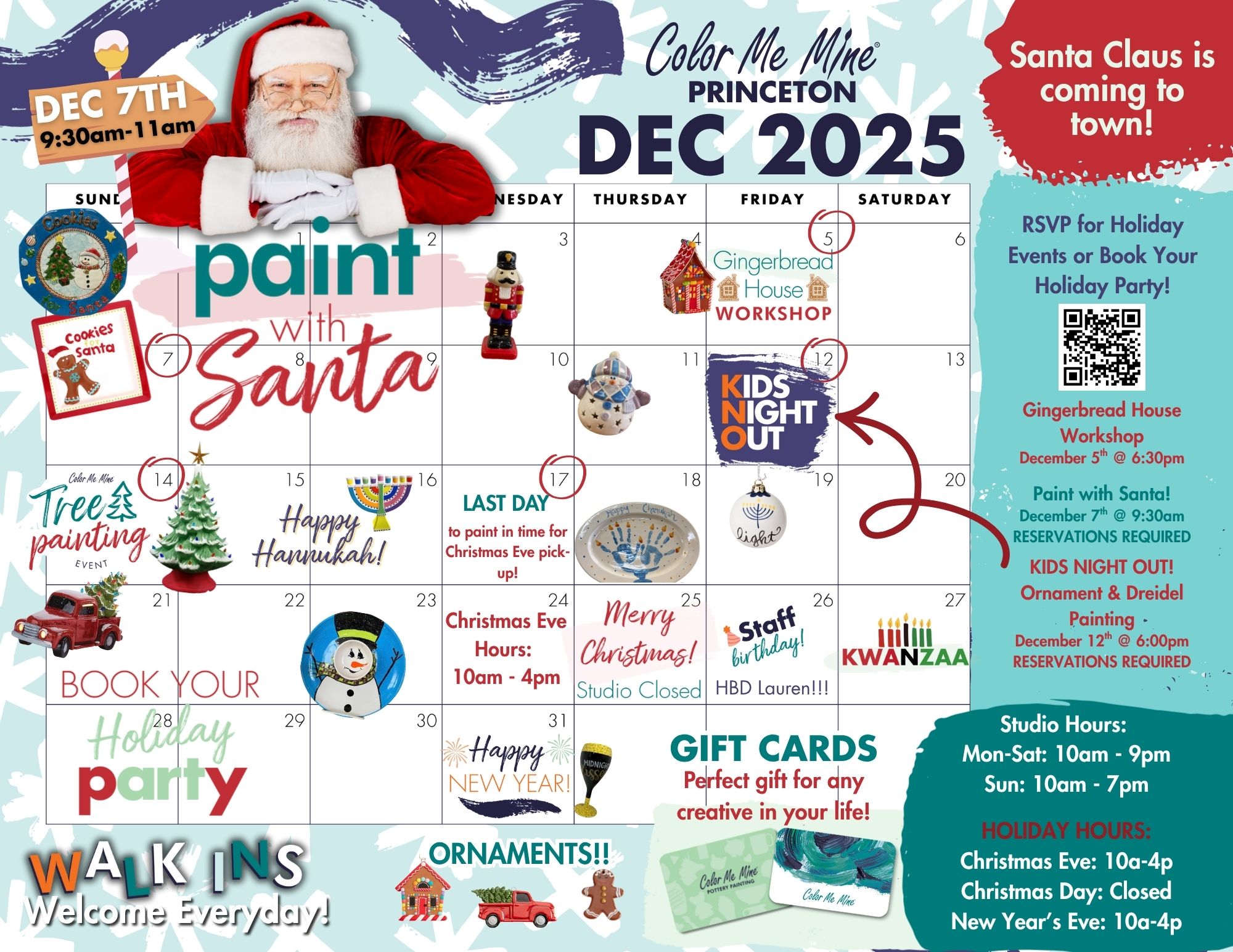 December Event Calendar - Princeton